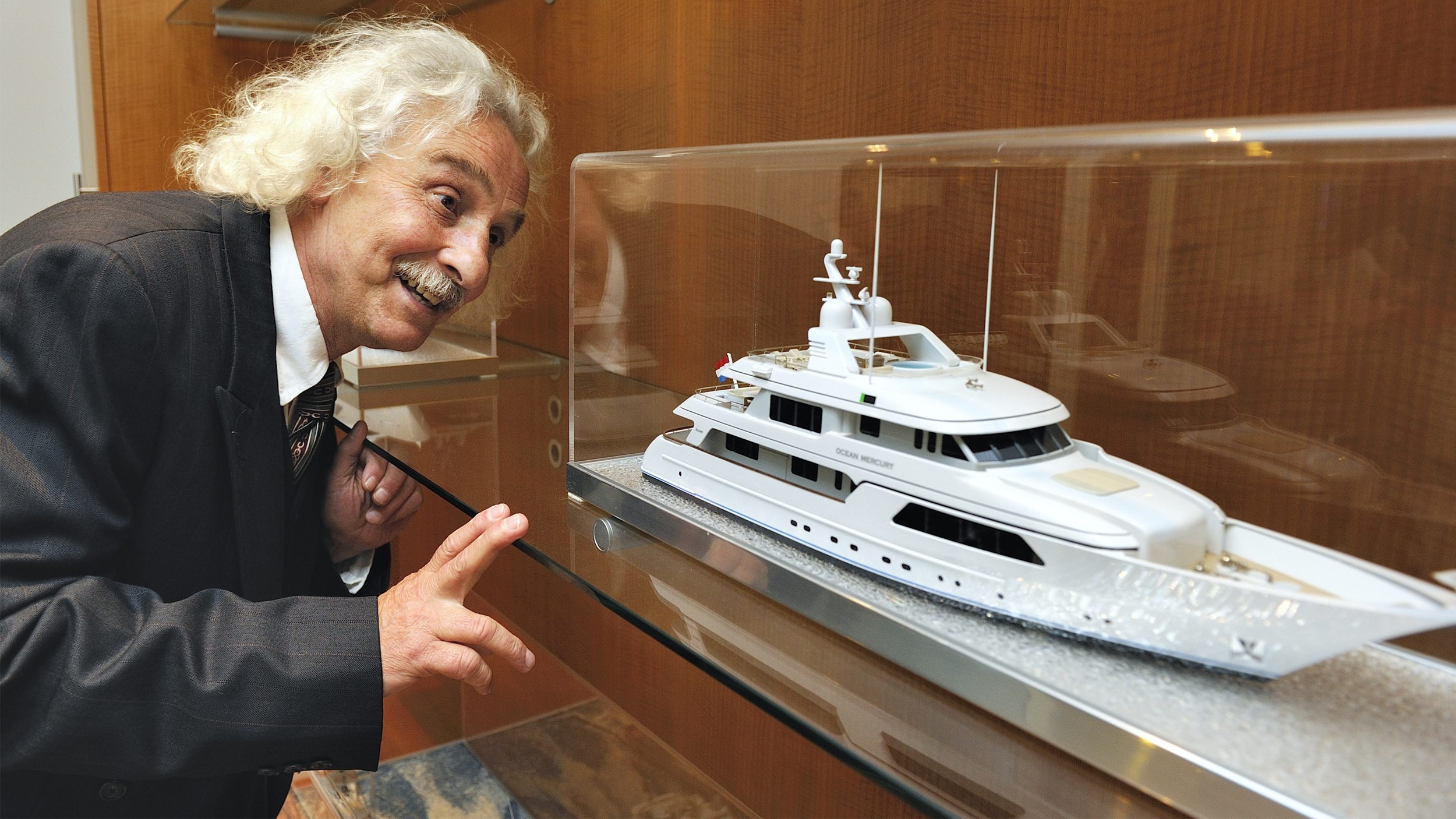 Einstein takes the power of Feadship Relativity to Fort Lauderdale