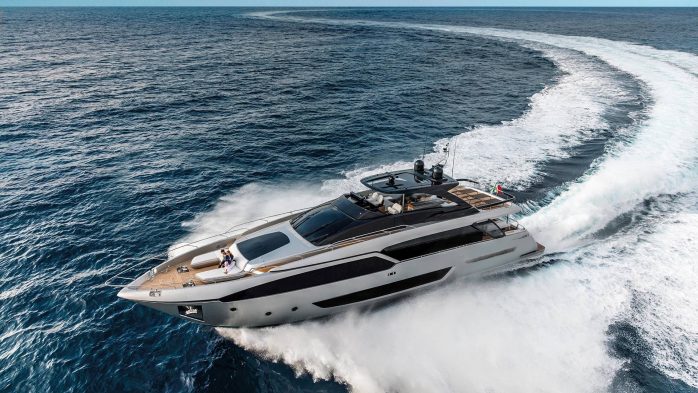 Jason and the Argonauts in their new Riva 90 Argo