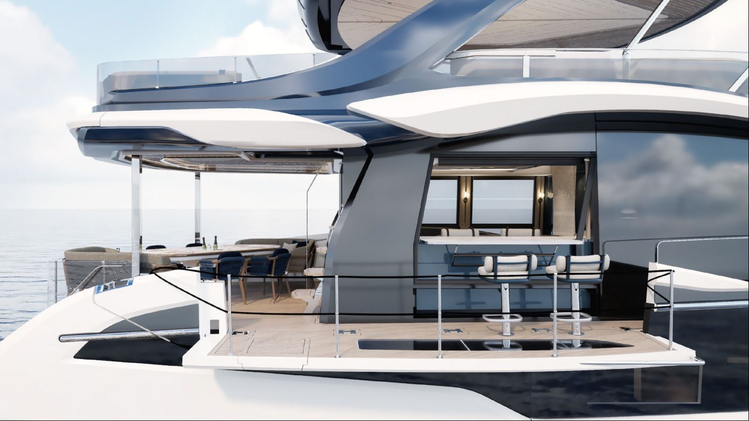 Galeon 620 Fly: A Waterfront Experience